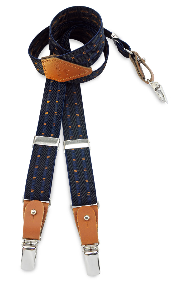 Blue Children's Suspenders - Maxwell